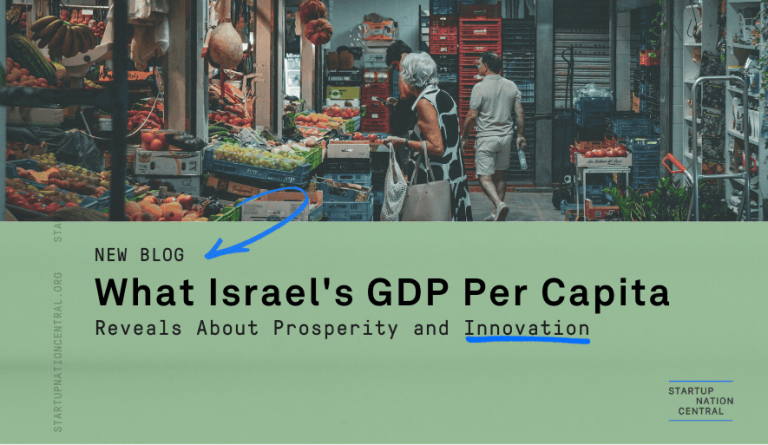 What Israel's GDP Per Capita Reveals About Prosperity and Innovation ...